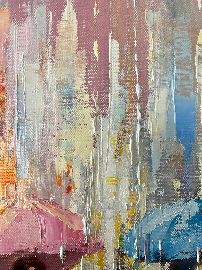 ‘City In Colour’ Original Oil Painting