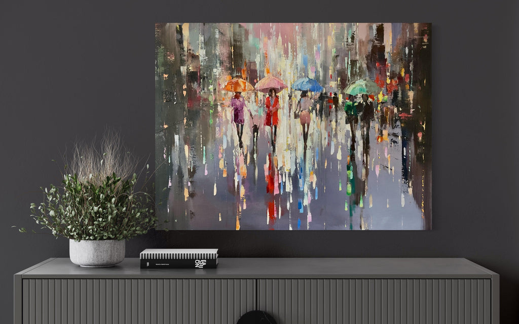 ‘City In Colour’ Original Oil Painting